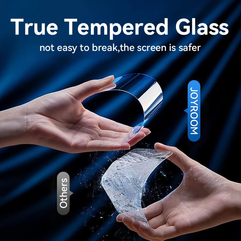 Joyroom 1/2/3pcs HD Glass Screen Protector for iPhone 16 15 14 13 12 1 ...